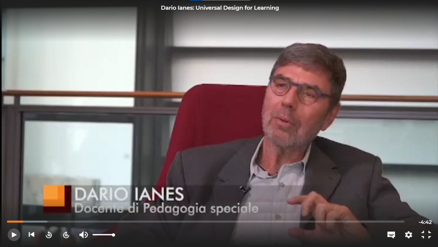 “L’inclusione a scuola” incontro con Dario Ianes presso il Centro studi ...